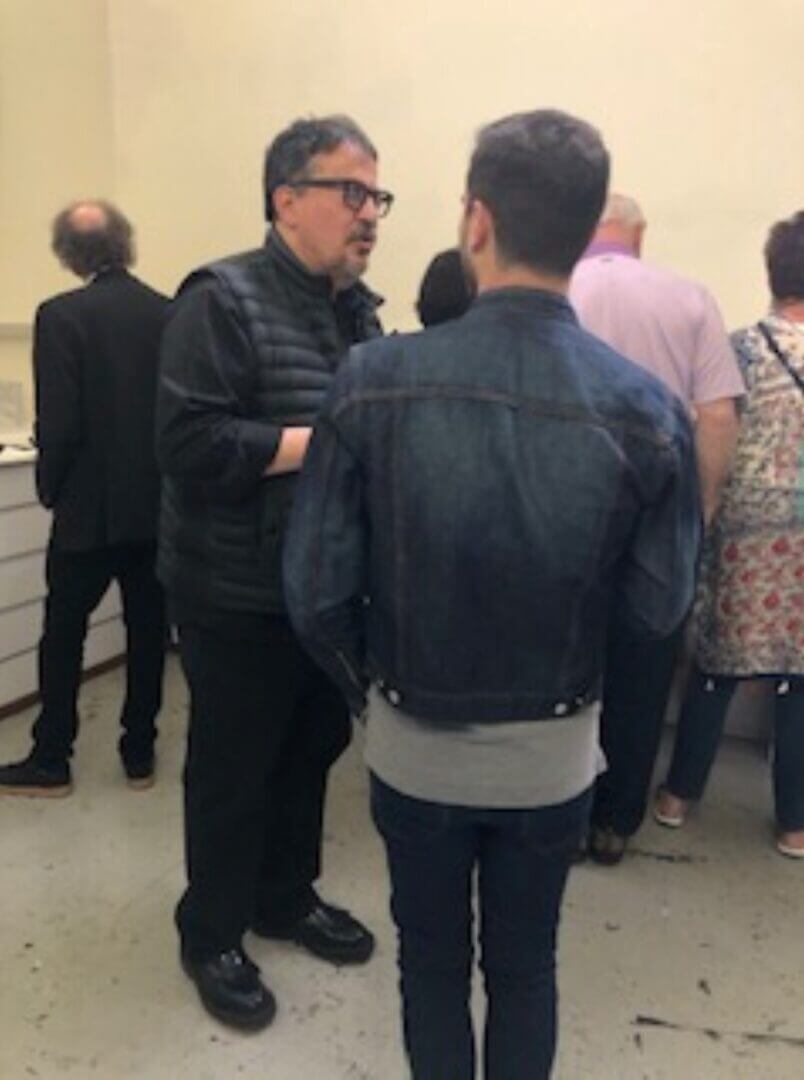 Raymundo Sesma Studio Visit during ZONAMACO Art Week in Mexico City ...